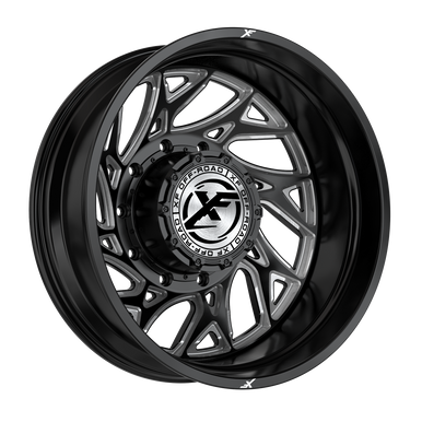 Xf Off-Road Dually Xf-229 Dually Wheels Rims 24x8.25 10x225 Gloss Black ...