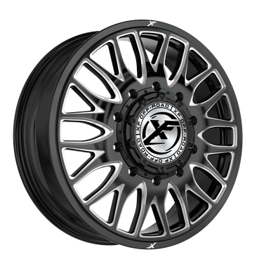 Xf Off-Road Dually Xf-240 Dually Wheels Rims 20x8.25 10x225 Gloss Black ...