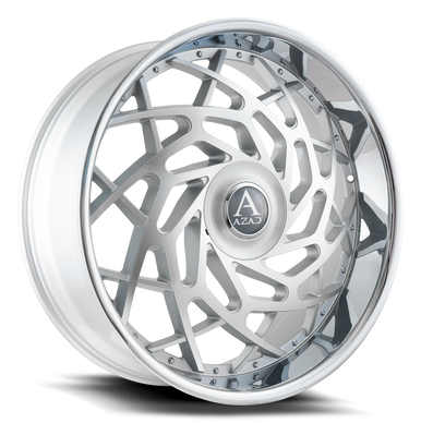 Azad Az Reign Wheels Rims 26x10 5x120 5x127 Silver With Machined Face ...