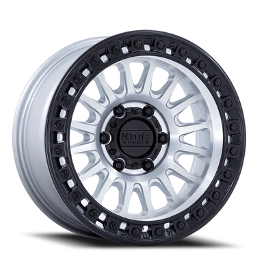 Kmc Km552 Ims Wheels Rims 17x8.5 5x127 Machined W/ Black Lip -10mm ...