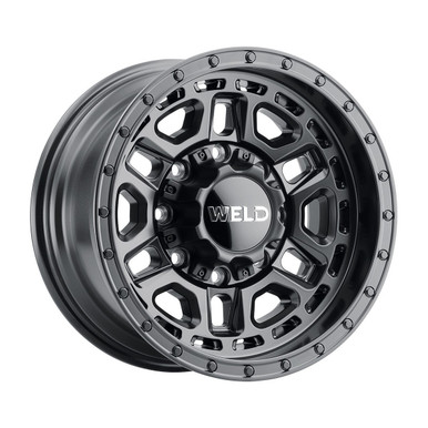 Weld Off-Road Crux Wheels Rims 17x9 5x114.3 5x127 Satin Black -35mm ...