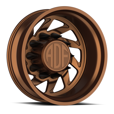 Adf Dually Contractor Wheels Rims 20x8.25 8x210 Bronze -167mm