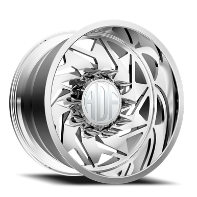 Adf Dually Flex Wheels Rims 24x12 8x210 Polished -40mm