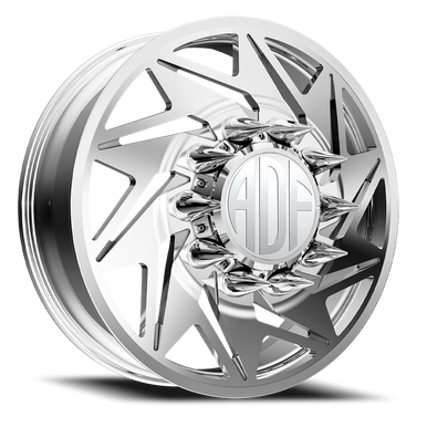 Adf Dually Flex Wheels Rims 20x8.25 8x200 Polished 144mm