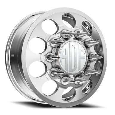 Adf Dually Big Mac Wheels Rims 20x8.25 8x200 Polished 144mm