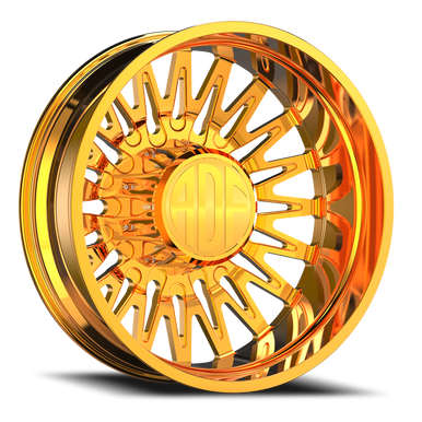 Adf Dually Bobtail Wheels Rims 20x8.25 8x170 24K Gold -167mm