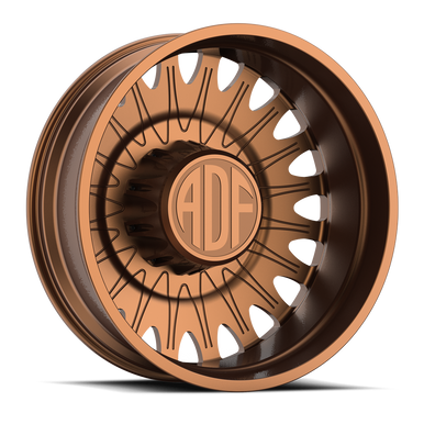 Adf Dually Roulette Wheels Rims 22x8.25 8x210 Bronze -167mm