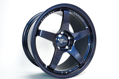 Endless Forged F01 Wheels Rims 18x9.5 5x114.3 Apex Blue 22mm | F01 ...