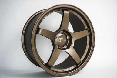 Endless Forged F01 Wheels Rims 18x10.5 5x120 Matte Bronze 22mm | F01 ...