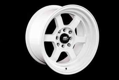 Mst Time Attack Wheels Rims 15x8 5x114.3 Gloss White 35mm | 01T-5865-35-WHT