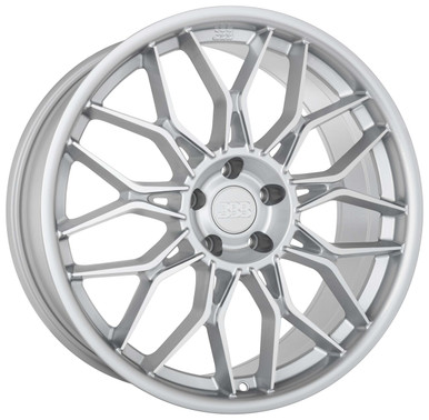 Big Baller Brand H156 Z08 Wheels Rims 20x9 5x114.3 Silver With Machined ...