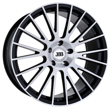Big Baller Brand H177 Z04 Wheels Rims 18x8 5x114.3 Gloss Black With ...