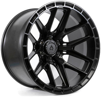 Arena A114 Battle Wheels Rims 20x10 6x139.7 Satin Black -18mm ...