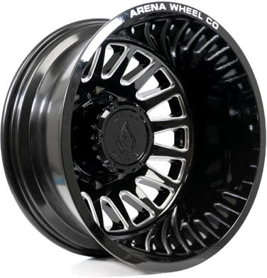 Arena Dually A110 Rival Rear Wheels Rims 20x8.25 8x210 Gloss Black ...