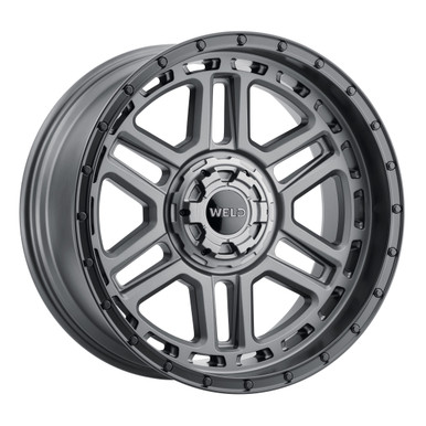 Weld Off-Road Crux Wheels Rims 20x12 5x127 5x139.7 Satin Gunmetal -44mm ...
