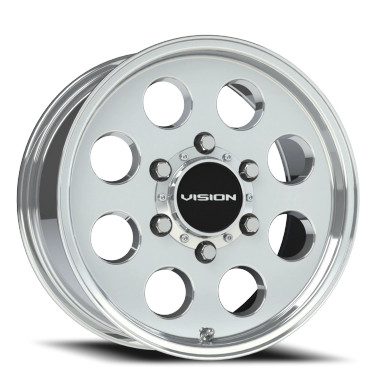 Vision 56 Midway Atv Wheels Rims 15x7 6x139.7 Polished 38mm | 56-157655P55