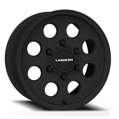 Vision 56 Midway Atv Wheels Rims 15x7 6x139.7 Satin Black 38mm | 56 ...