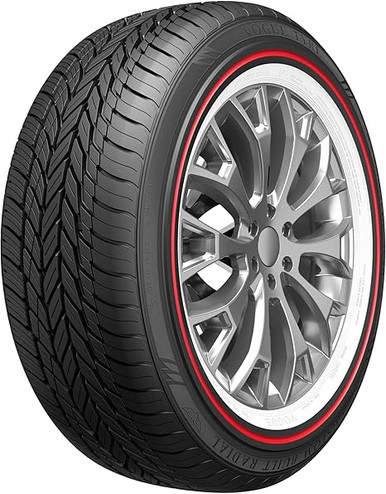 Vogue Custom Built Radial Red Stripe 245/40R20 Red Line Tires | 03117065