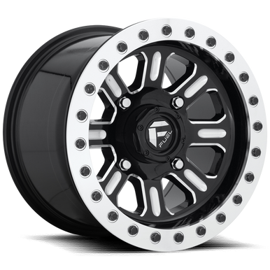 Fuel D910 Hardline Beadlock Atv Wheels Rims 15x10 4x137 Gloss Black ...