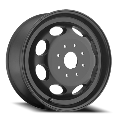 Vision Dually Hauler Dually 181 Wheels Rims 19.5x6.75 8x210 Matte Black ...