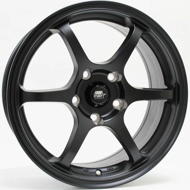 Mst Mt40 Wheels Rims 15x6.5 4x100 Matte Black 38mm | 40-56549-38-MBK