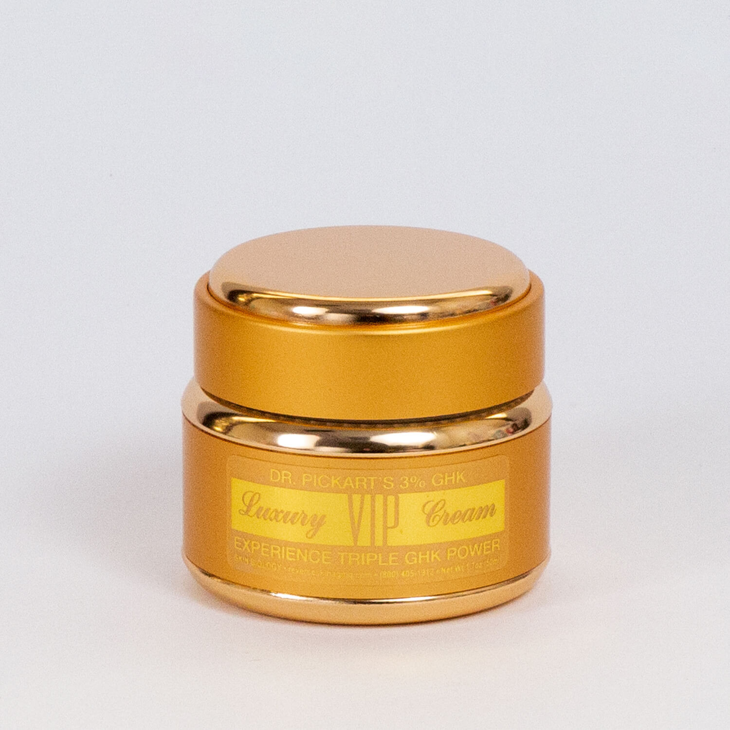 3% GHK VIP Luxury Cream - GHK Anti-Aging with Original Copper Peptides ...