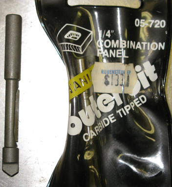 Stanley Router Bit 05-720 Combination Panel, Carbide, 1/4 Inch, NOS USA ...