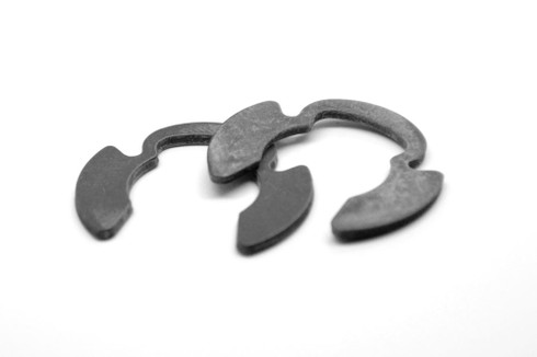 0.560 HD E-Clip (External E-Ring) Heavy Duty / Klip Medium Carbon Steel ...
