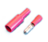 Crimp Bullet Quick Connect, Female, Fully Ins., Nylon/Vinyl, 16-14 AWG ...