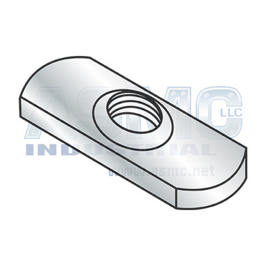 1/2-13 Spot Weld Center Hole Tab Weld Nut Plain | ASMC.net