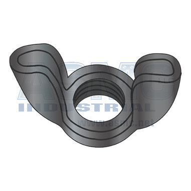 8-32 Stamped Wing Nut Black Oxide and Oil | ASMC.net