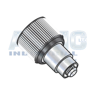 1032X.250X.125 Retractable Captive Panel Fastener Flare In Style Black ...