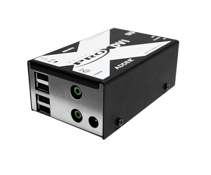 AdderLink X-DVIPRO-MS2-US Dual-Monitor Digital Video and 4-Port USB Extender Pair Part Number X ...