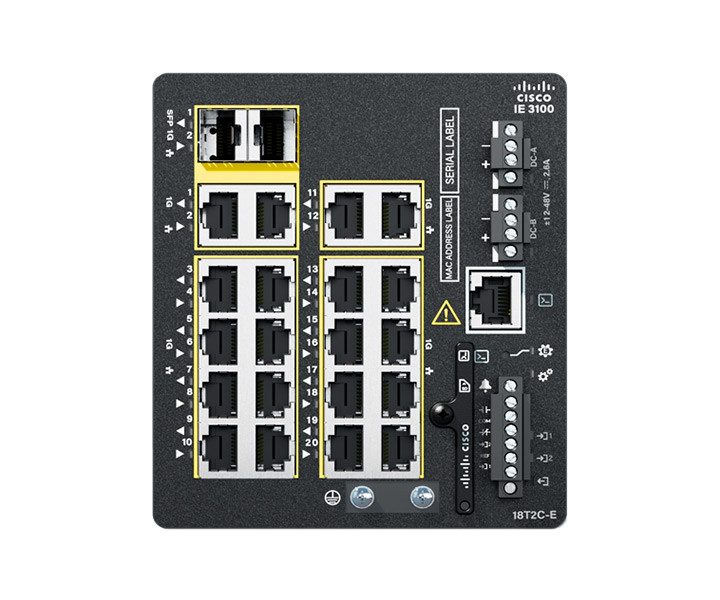 Cisco Catalyst IE3100 Rugged Series Industrial Ethernet Switches