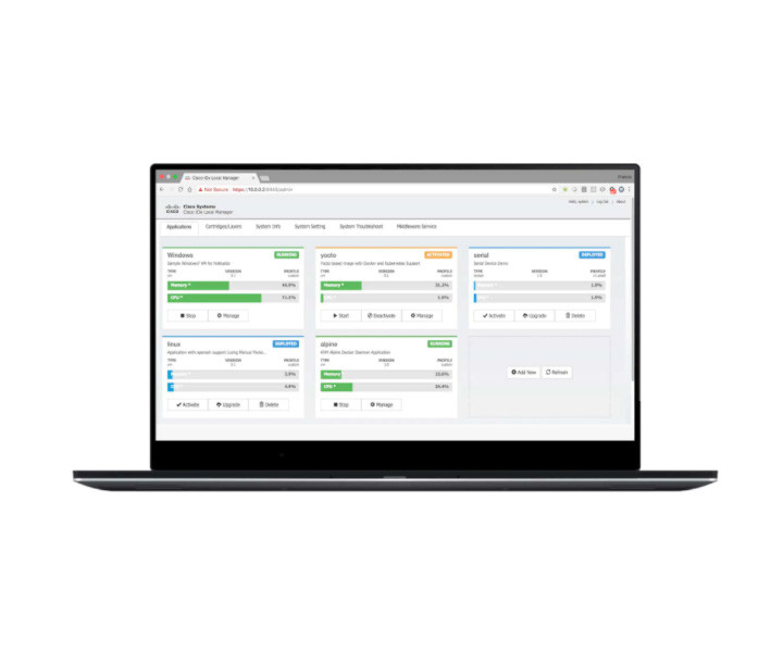 Cisco IOx Application Environment
