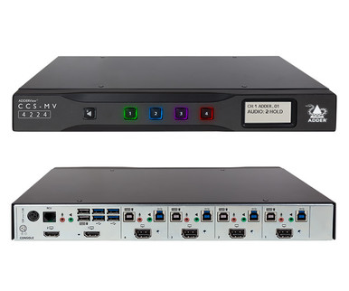 ADDERView Desktop Multi-Viewer KVM Extender Part Number CCS-MV4224