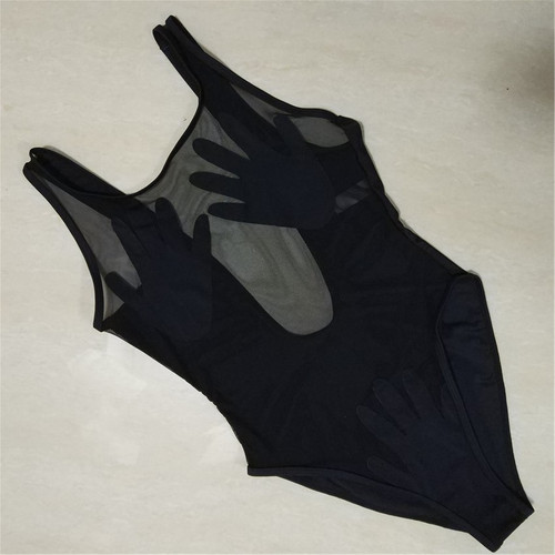 Mesh One Piece Swimsuit