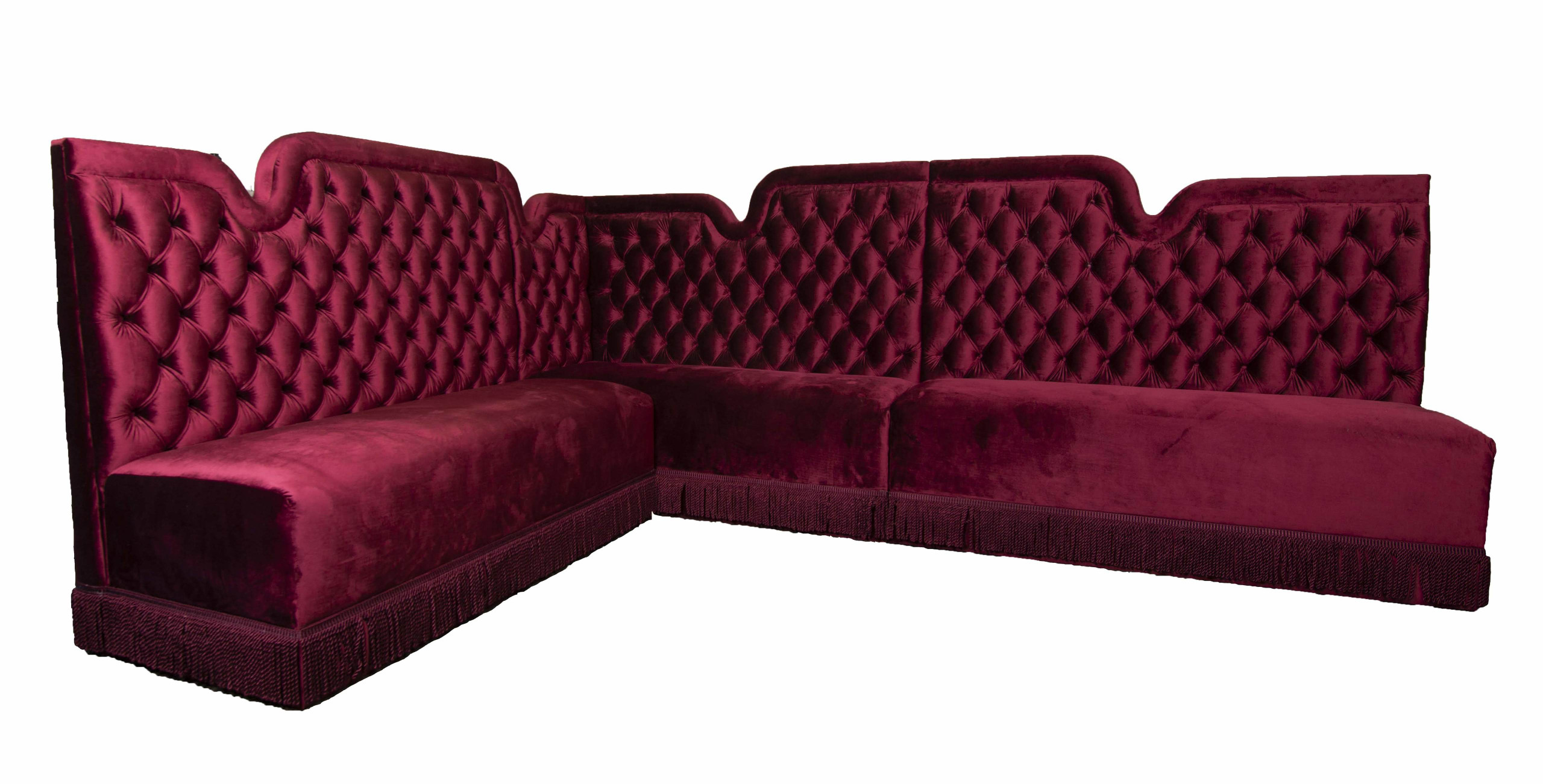 Exotic booth design for a club, pub, restaurant - Celebrity Furnishings
