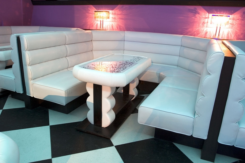 Booth and couch designs come in many shapes and forms - Celebrity ...