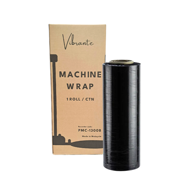 Black Machine Pallet Wrap - 500mm x 1300m