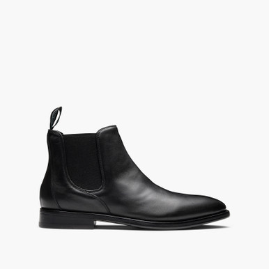 Leonard Black Chelsea Boots