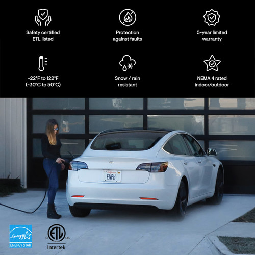 Enphase HCS with COSMOS Level 2 EV Charger, Hardwire