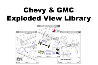 Exploded Views for Chevy and GMC