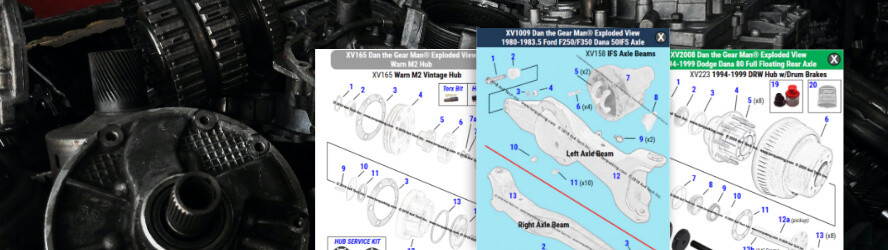 Free Exploded Views from Torque King - Torque King 4x4