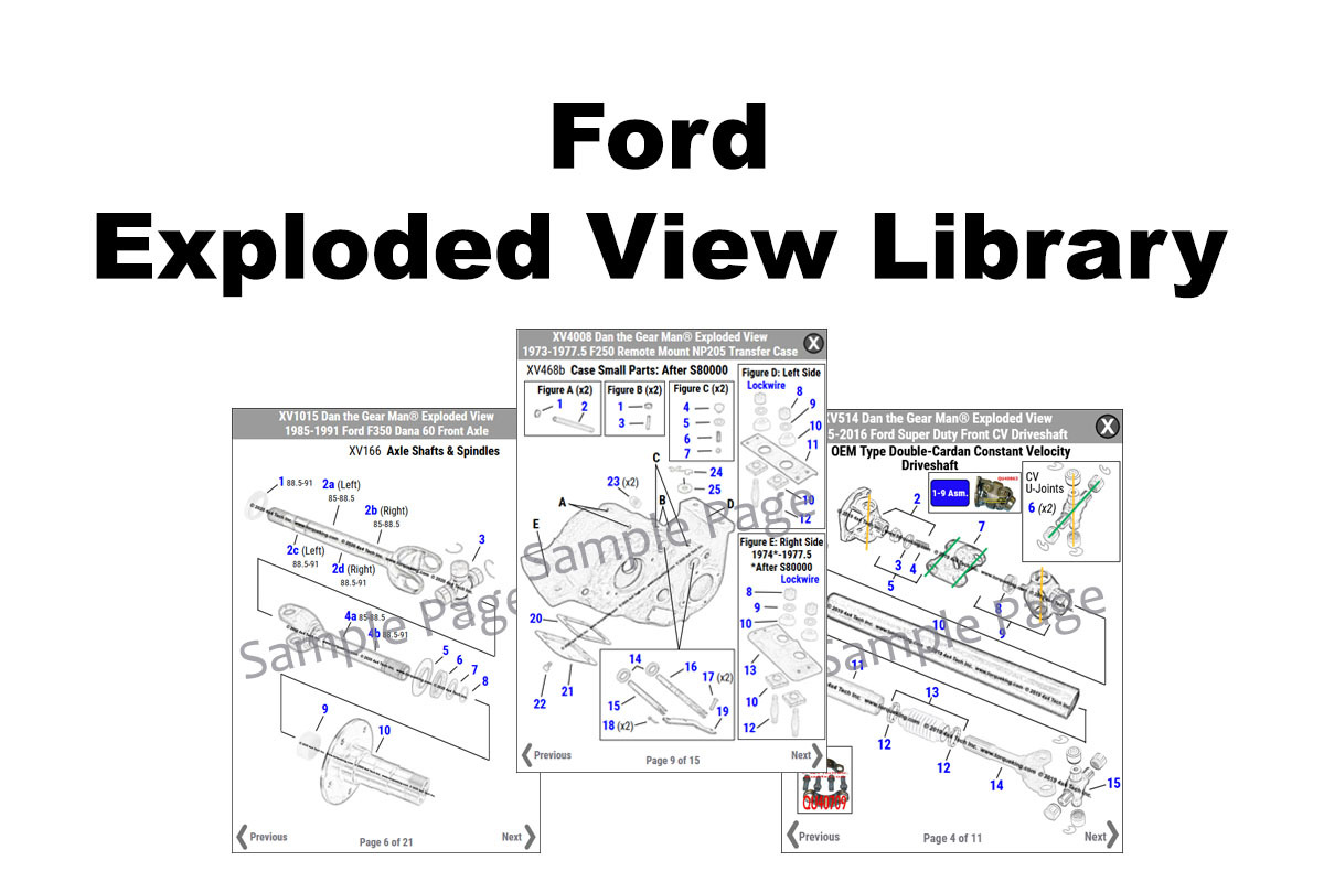 Ford Exploded Views | Browse Free Interactive Exploded Views - Torque ...