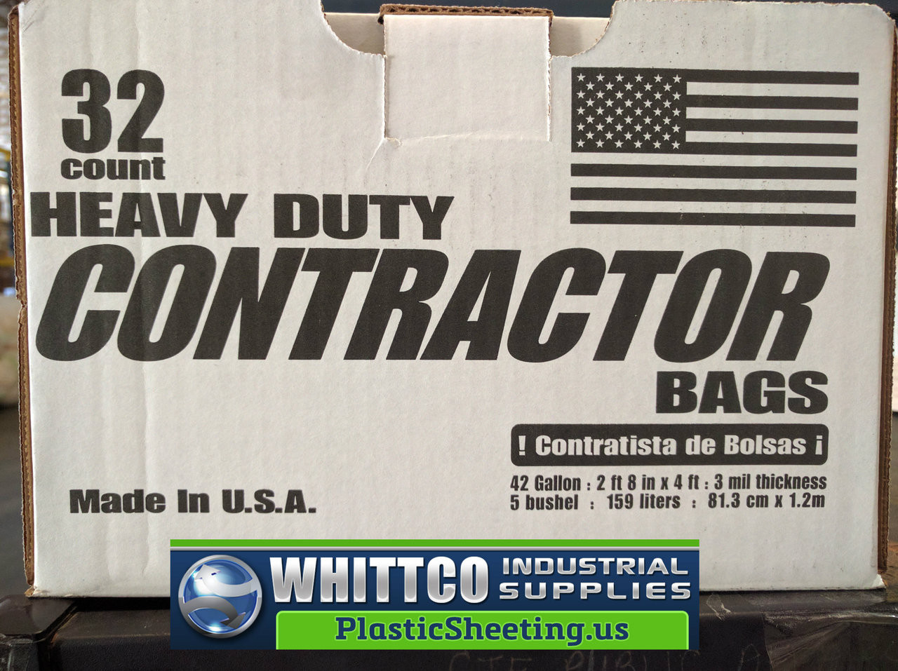 Husky Contractor bags 3 Mil