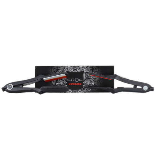 TurboIon Croc Infrared Titanium Flat Iron Straightener SleekShop.com
