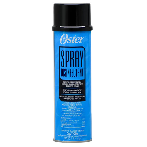 Oster Professional Spray Disinfectant For Grooming Tools And Equipment ...