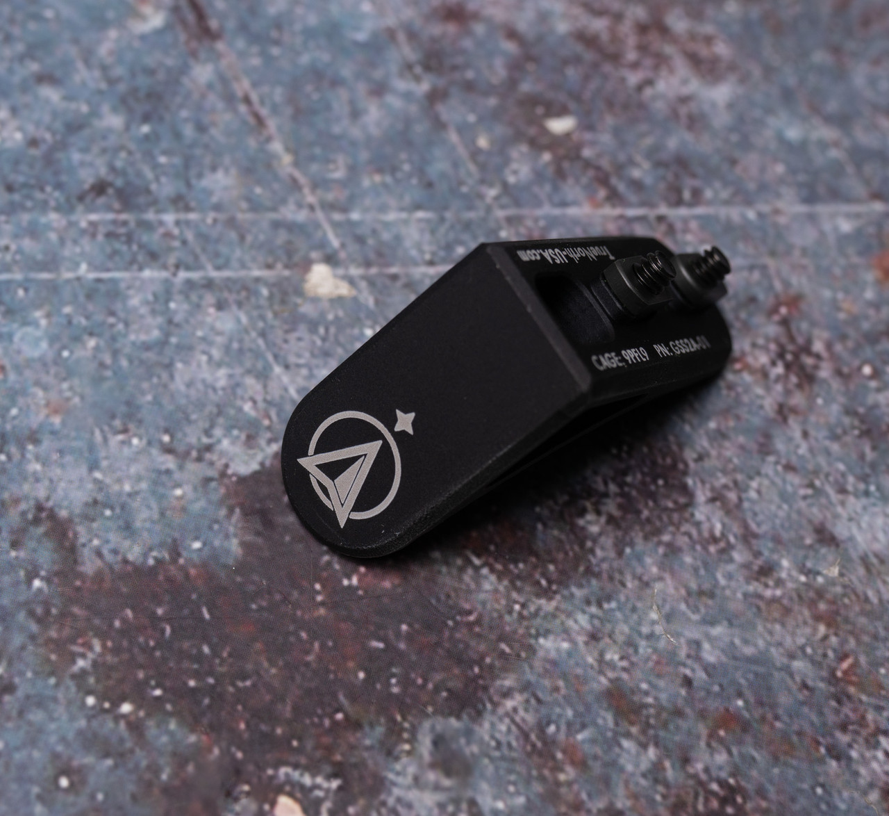 True North Concepts Grip Stop Aluminum Black S2 Length