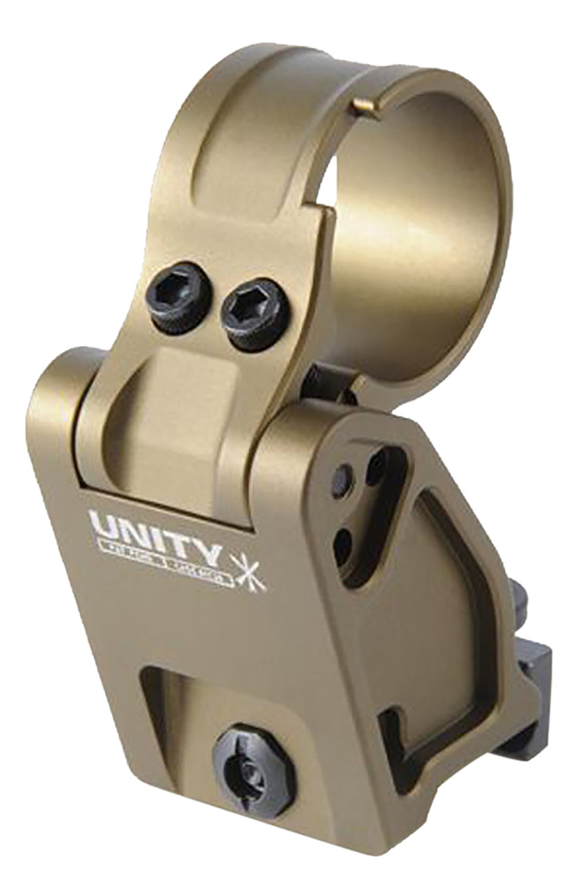 Unity Tactical Aimpoint Magnifier Flip-to-Center Mount FDE